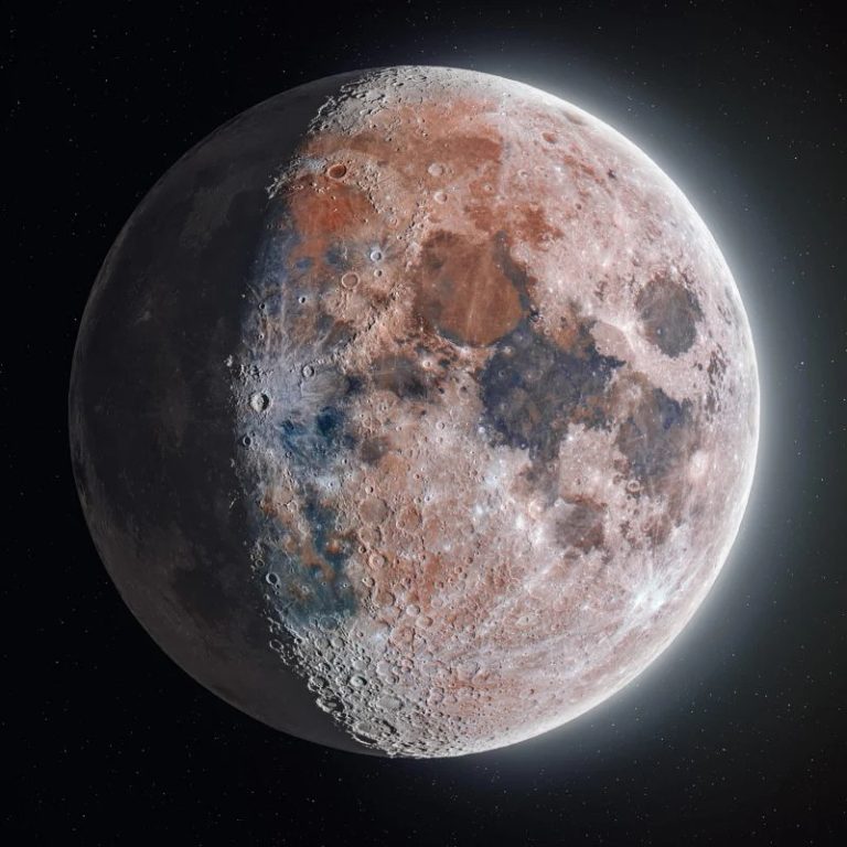 Fotógrafos levam dois anos para criar foto da Lua espetacularmente ...
